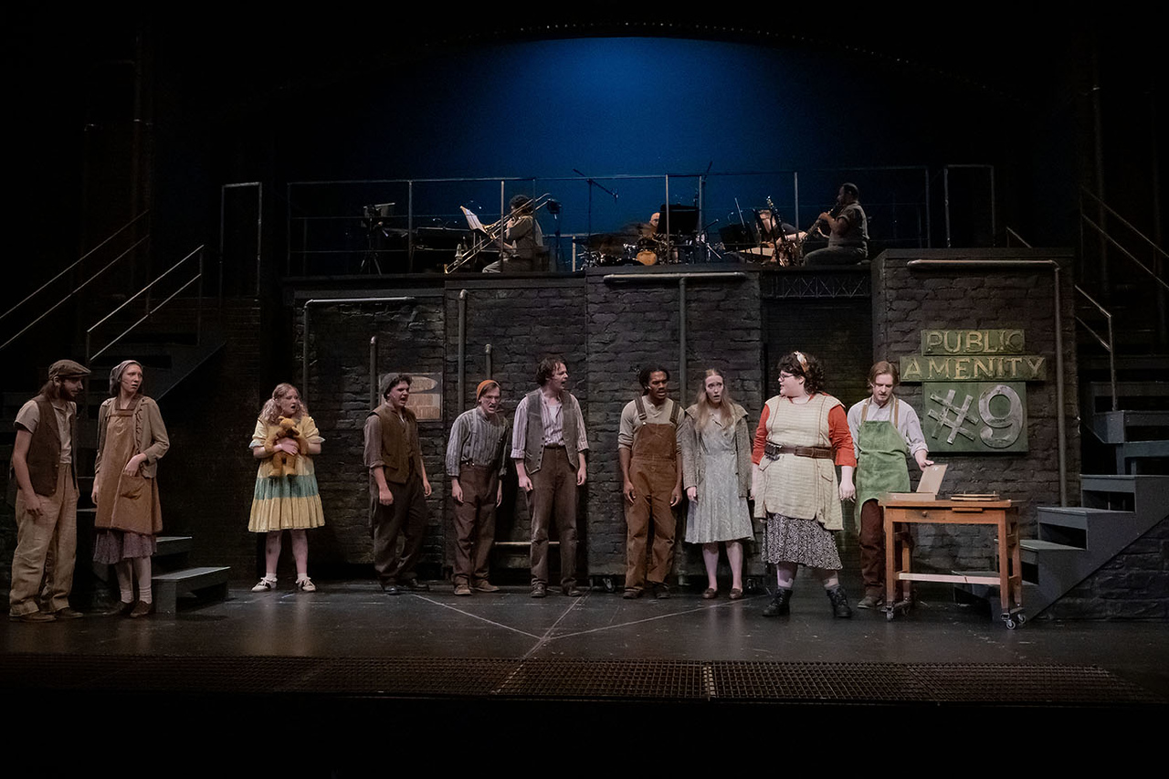 Urinetown – Cameron Caley Michalak Design